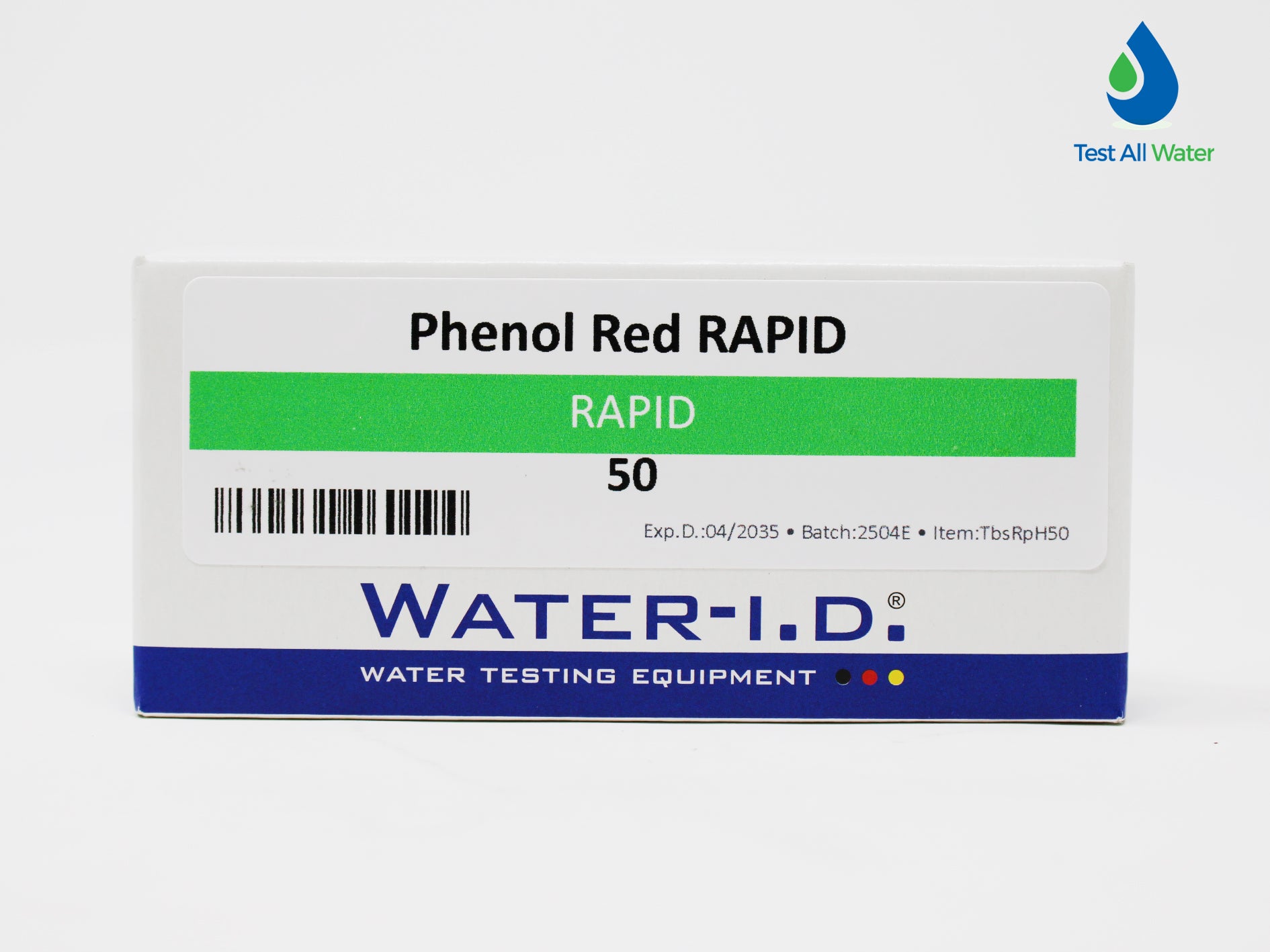 Water-I.D: Phenol Red Rapid Reagents