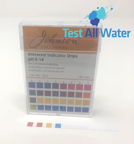 pH Indicator Strips 0 - 14 (4 pad)