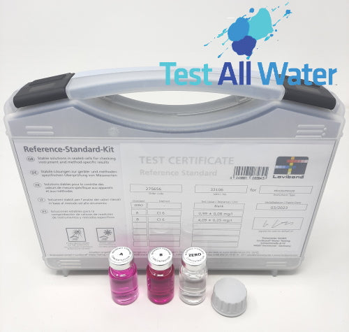 Lovibond Chlorine Standard set MD100 , MD200 (1mg/l & 4mg/l)