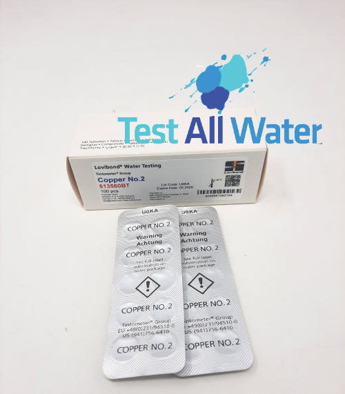 Lovibond Copper No.2 Test Tablets