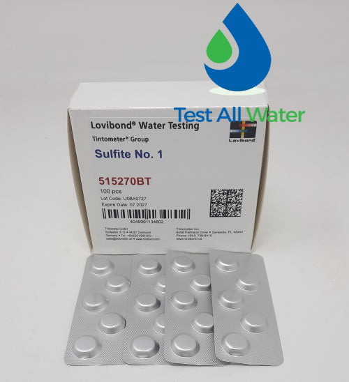 Lovibond Sulphite No.1 Tablets