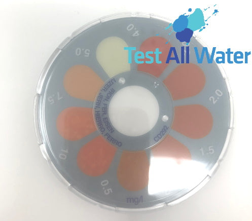Palintest Comparator Disc, Iron MR, 0 - 10 mg/L Fe
