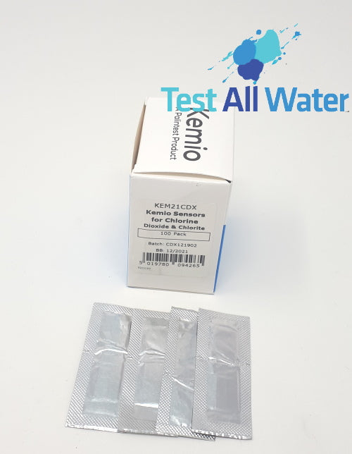 Kemio Sensors for Chlorine Dioxide/Chlorite 100 Packs